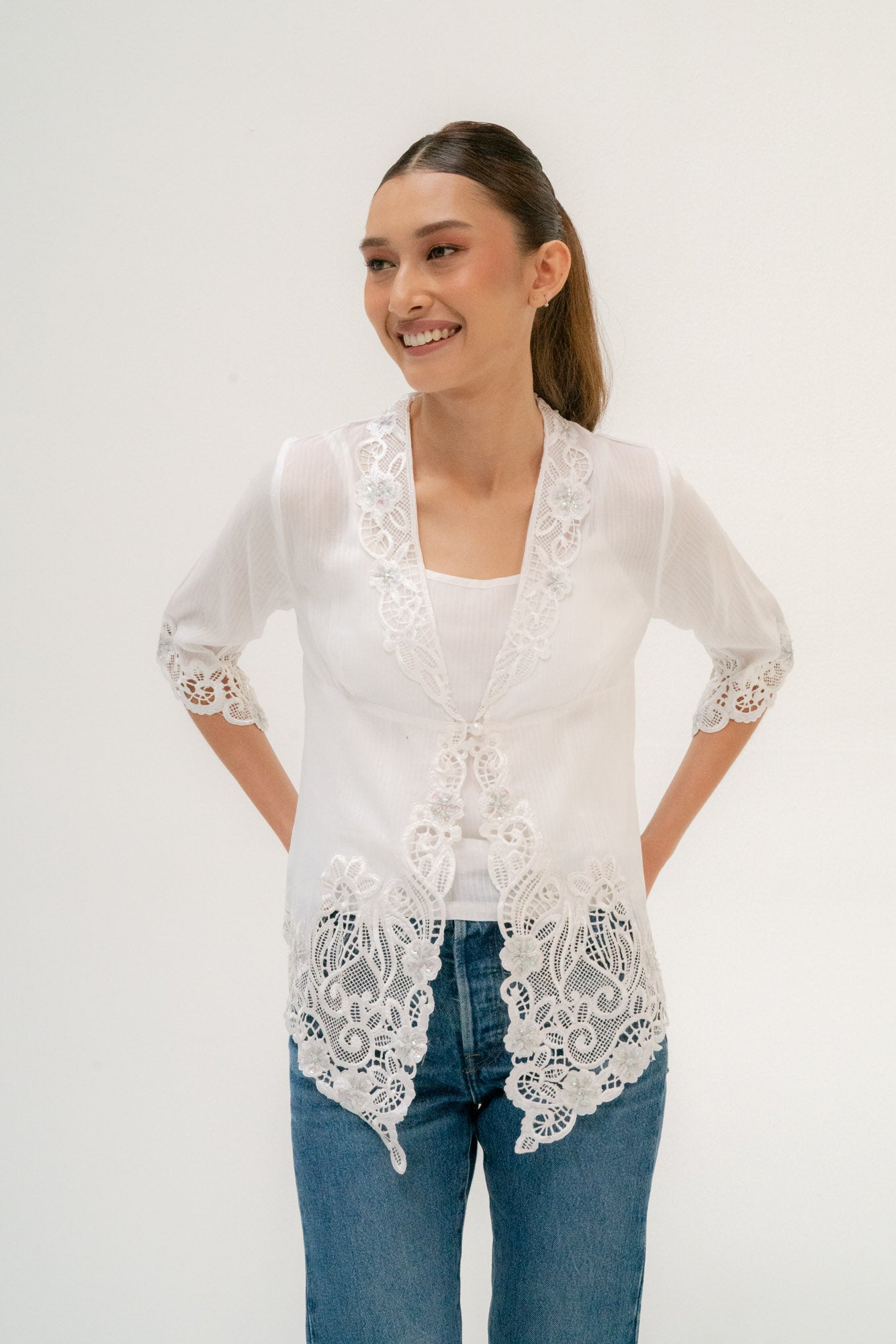 Nuri 3/4 Sleeve Kebaya – Nuria