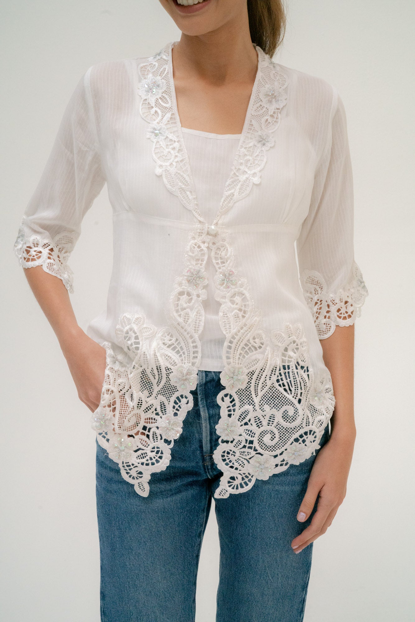 Nuri 3/4 Sleeve Kebaya – Nuria