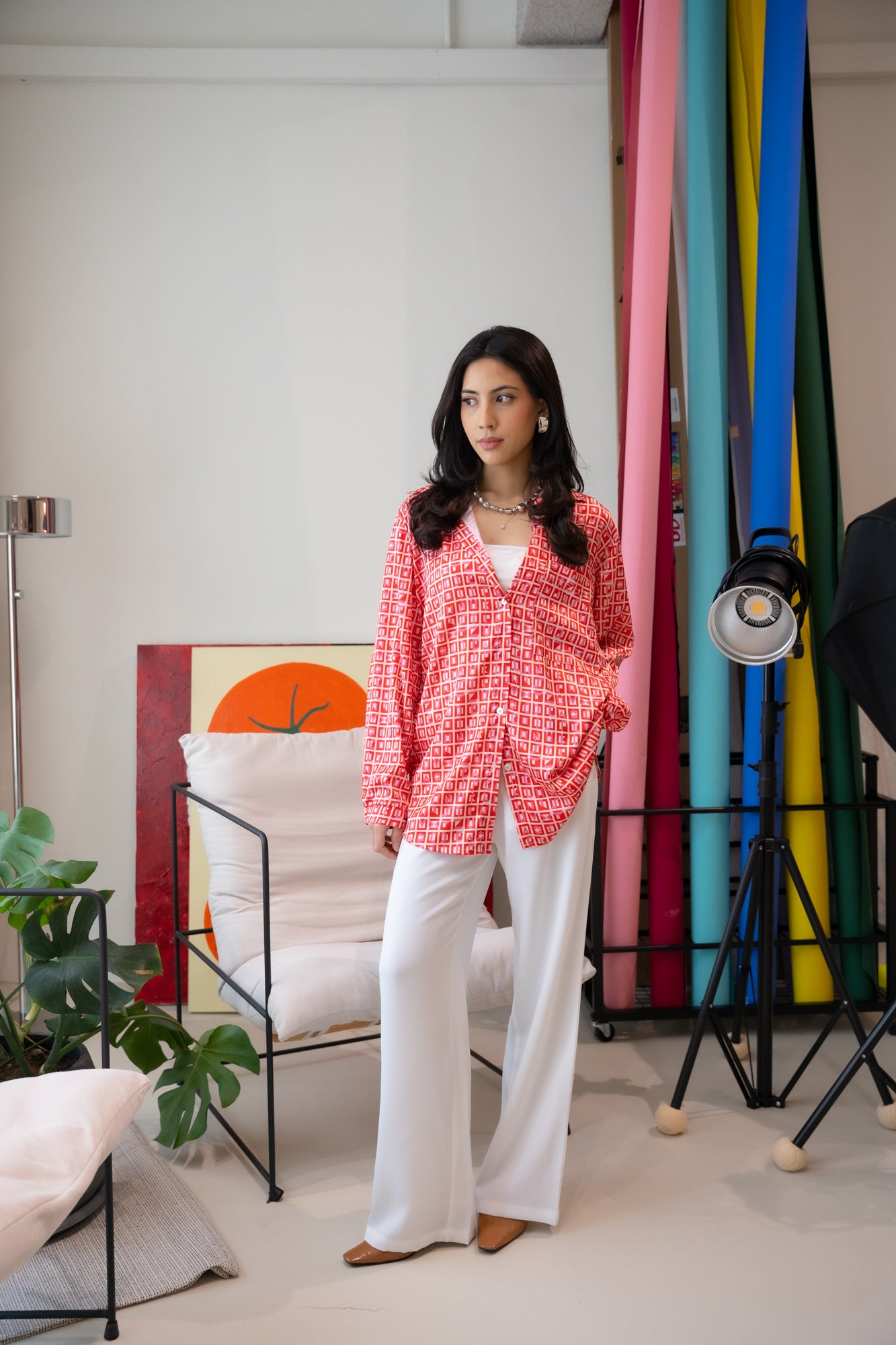 Jackie Pants in White – Nuria