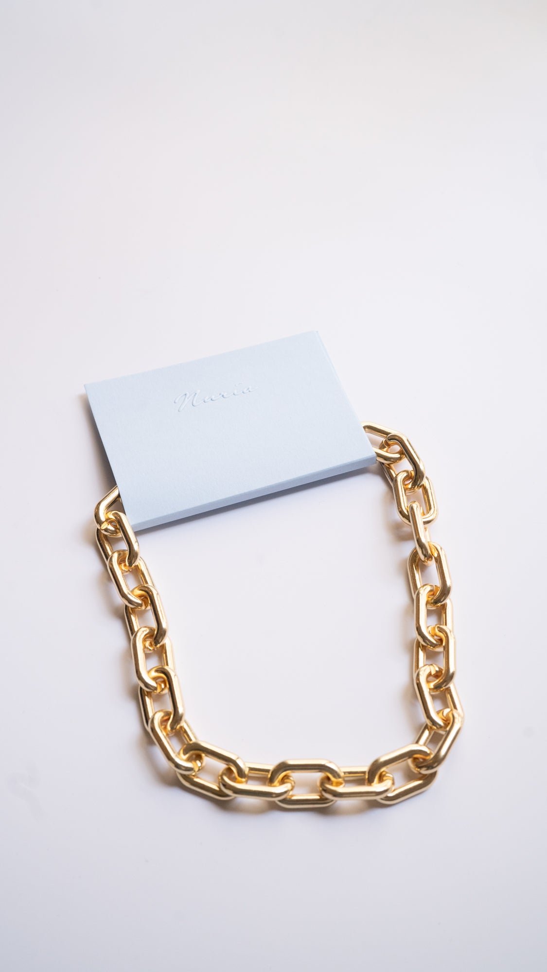 Via Chain Necklace in Gold – Nuria