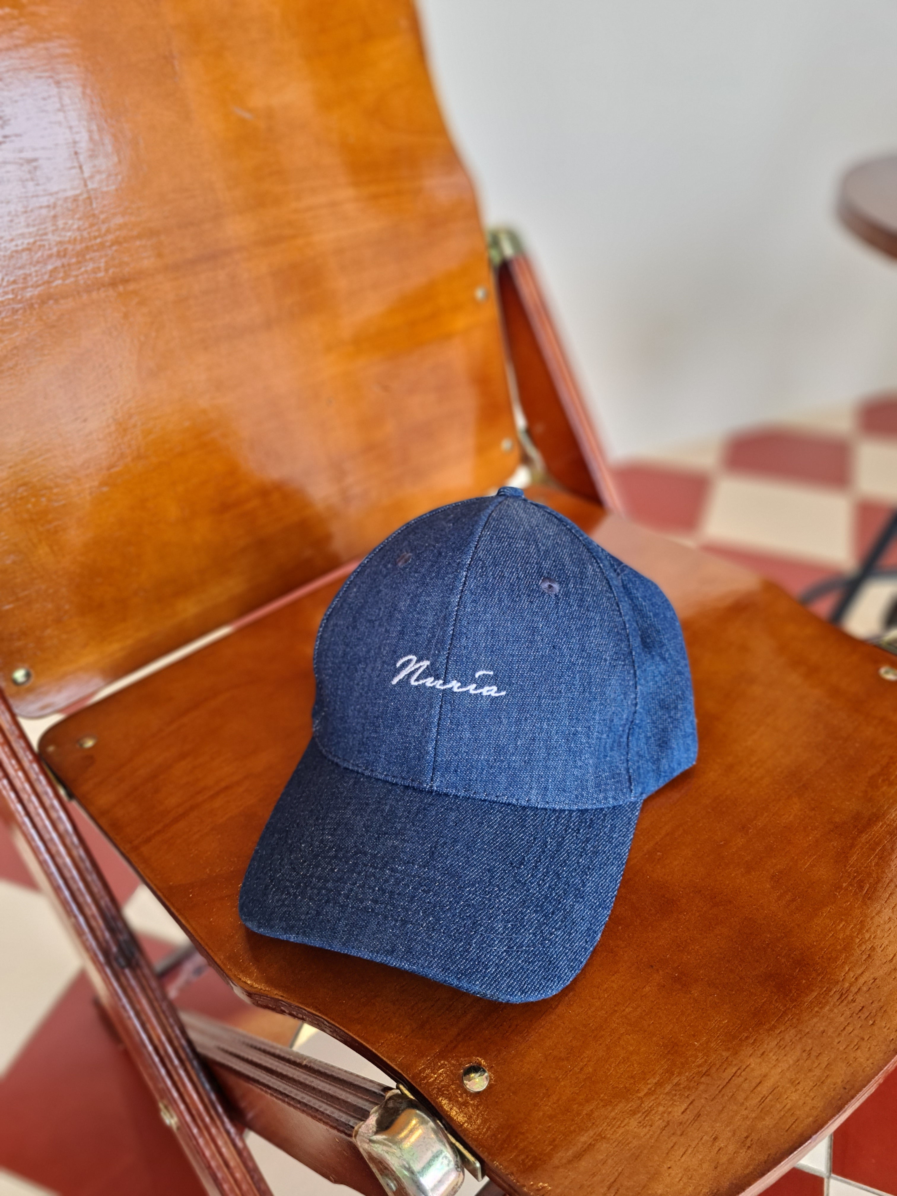 Dark Denim Cap – Nuria